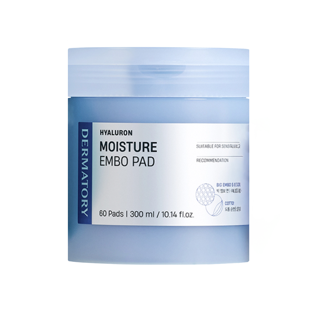 Dermatory Hyaluron Moisture Embo Pad 60P – korea skin mall